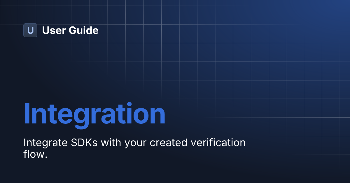 Integration | User Guide